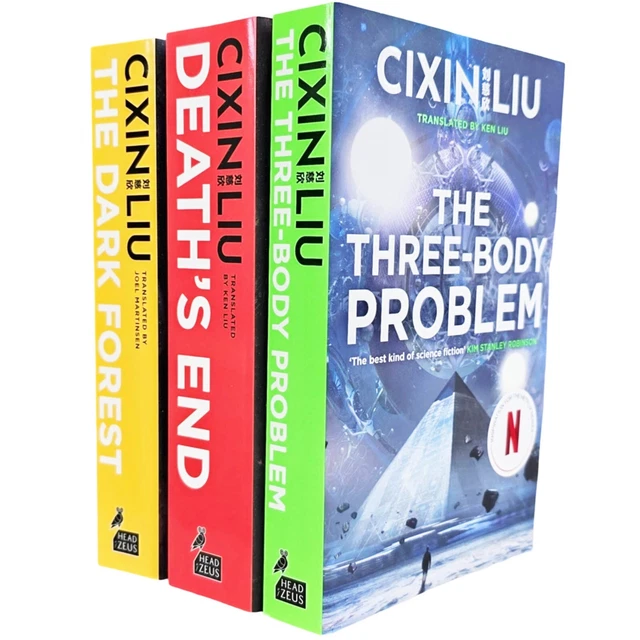 THE THREE BODY Problem by Cixin Liu 3 Books Collection Set - Fiction - Paperback £28.49 ...
