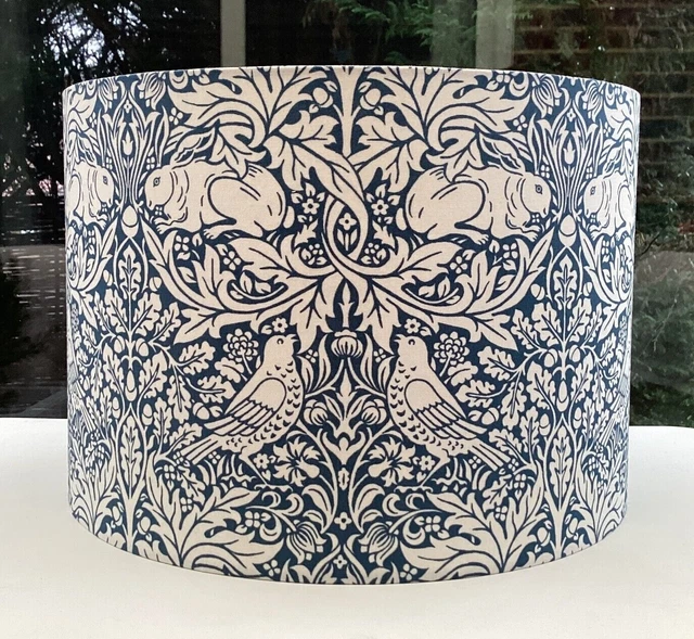 WILLIAM MORRIS CO lampshade Brer Rabbit Navy Blue Country lamp shade ...