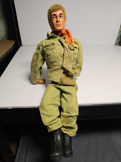 RARE VINTAGE PALITOY Eagle Eyes Flocked Hair Action Man 1964 £9.99 ...