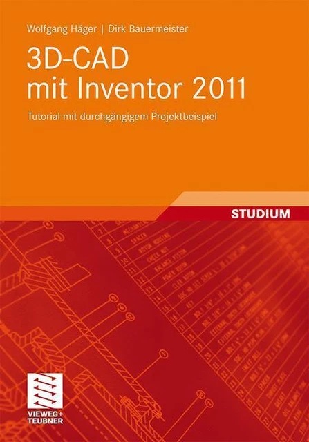 3D-CAD MIT INVENTOR 2011 | Buch | 9783834816269 EUR 34,99 - PicClick DE