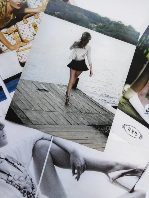 LOT OF 20+ Magazine Pages / PRINT ADS long legs feet High Heel Shoes ...