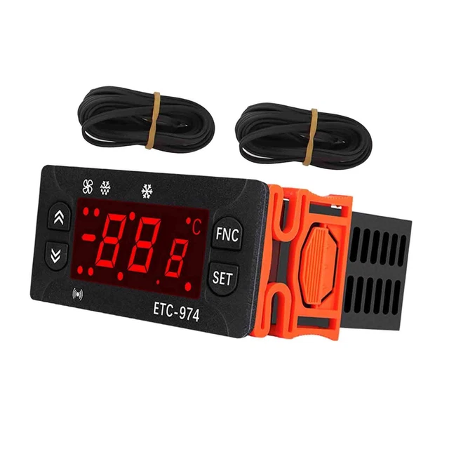 RÉGULATEUR DE TEMPÉRATURE numérique avec affichage DEL pour serres congélatrices d'usine EUR 29 ...