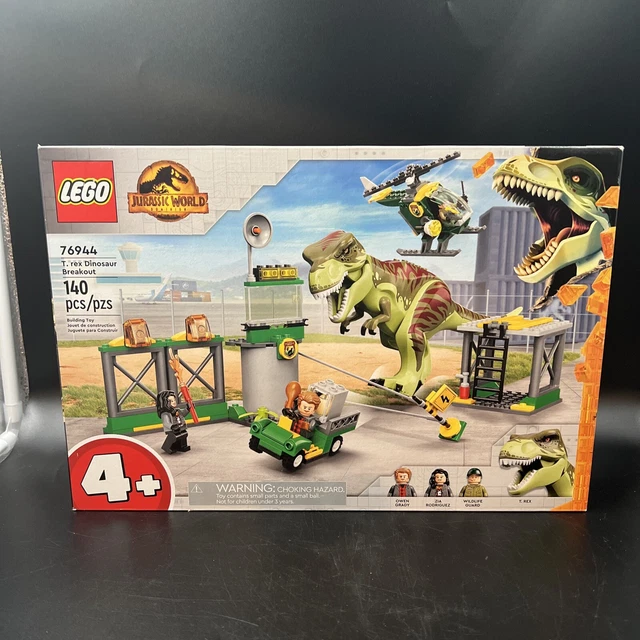 LEGO 76944 JURASSIC World Dominion T. Rex Dinosaur Breakout - 140 ...