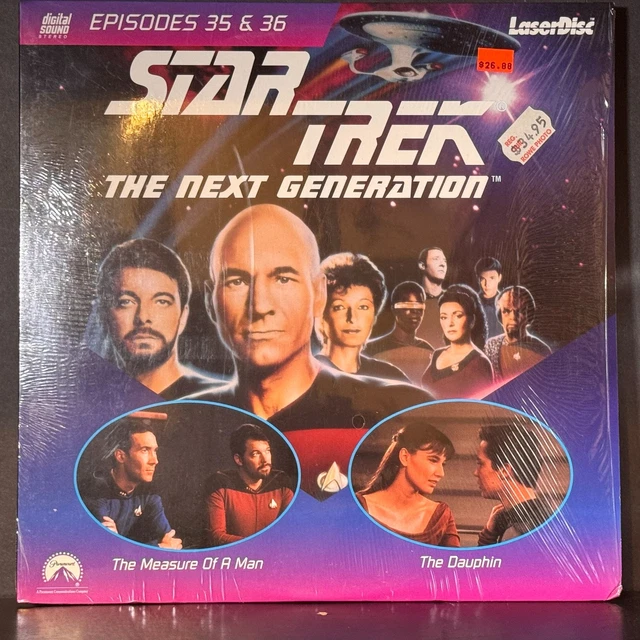 STAR TREK: THE Next Generation LaserDisc Episodes 35 & 36 Season 2 £5. ...