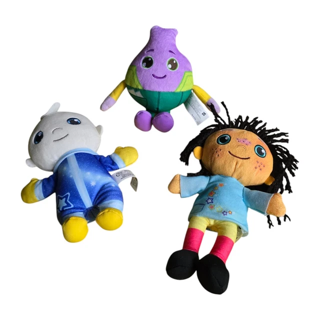 CBEEBIES MOON AND Me Soft Toy Bundle X 3 £22.99 - PicClick UK