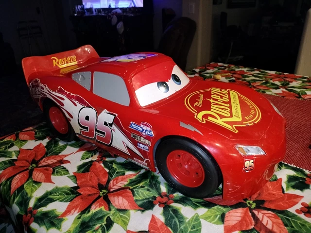 MATTEL DISNEY PIXAR Cars 3 Lightning McQueen Red RUSTEZE 20 Inch Car ...