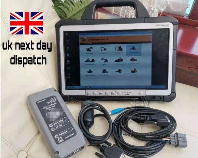JCB DIAGNOSTIC DATA Link Adapter+service manual +service parts +Agco ...