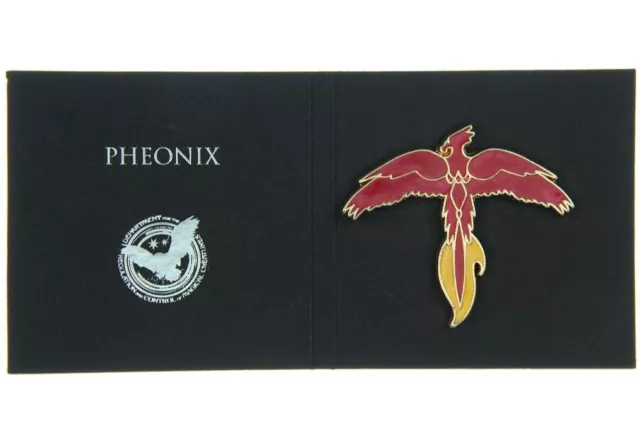 Harry Potter Enamel Fawkes Pin Badge Wizarding World Loot Crate