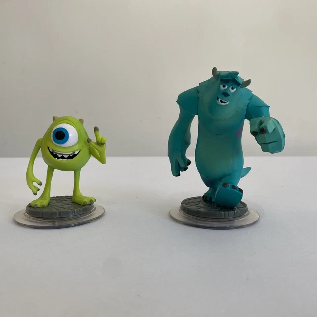 DISNEY INFINITY MONSTERS Inc Action Figures Monsters Inc Mike & Sully ...