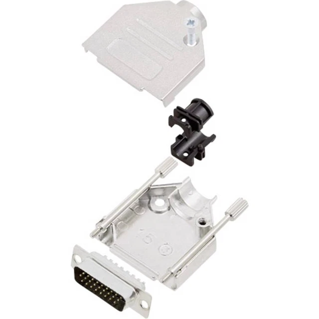 KIT EMBASE SUB-D mâle Nombre de pôles (num): 26 encitech DTZK15-HDP26-K EUR 17,98 - PicClick FR