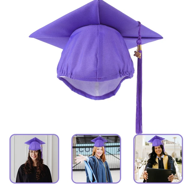 GRADUATION CAP UNISEX Academic Mortarboard Graduation Hat for High ...