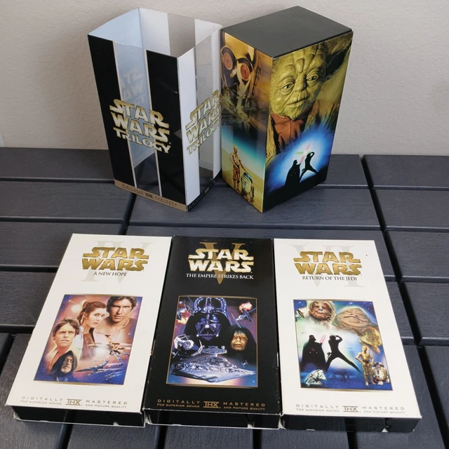 STAR WARS ORIGINAL Trilogy , Excellent Condition VHS Set ZA £9.02 ...