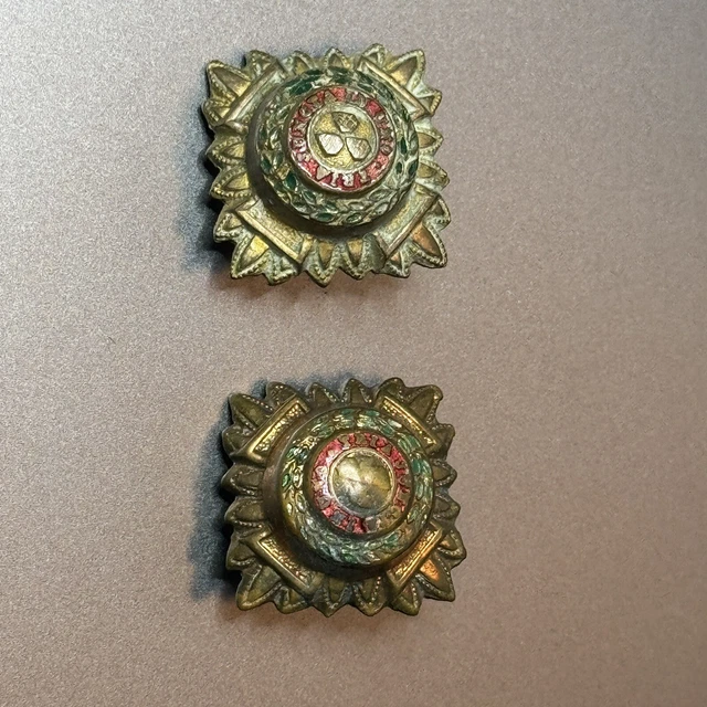 Pair Ww2 British Captains Bef Pips Sensational 13 1000 Picclick Au