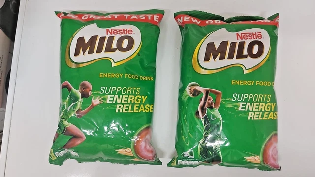 2X NESTLE MILO Chocolate Energy Beverage Drink 800gms Refill Bag £16.14 ...