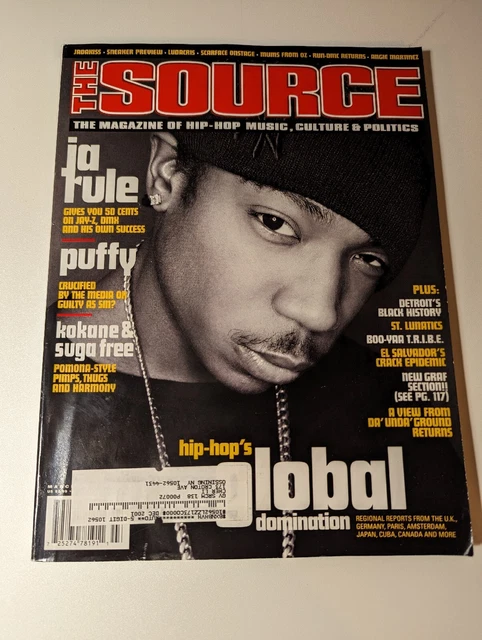 THE SOURCE MAGAZINE Issue 138 (MARCH 2001) Ja Rule - Hip-Hop - Rap ...