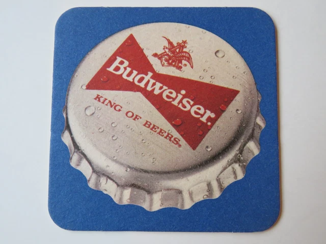 BEER COASTER ~ 1989 Anheuser-Busch BUDWEISER ~*~ St Louis, MISSOURI ...