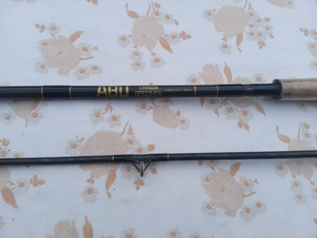 VINTAGE ABU GARCIA 11' Carbon Specimen Fishing Rod £9.99 - PicClick UK