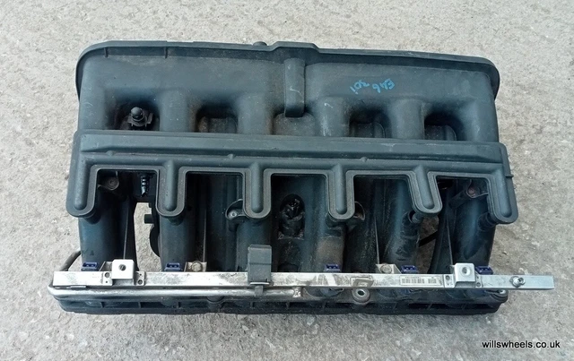 BMW M54B30 INTAKE Inlet Manifold +Injectors E46 330i 330ci (Upgrade M54 ...