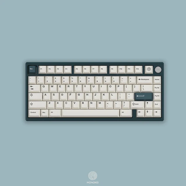 MONOKEI X TGR Tomo Luxury Custom Mechanical Keyboard, Suave Blue ...