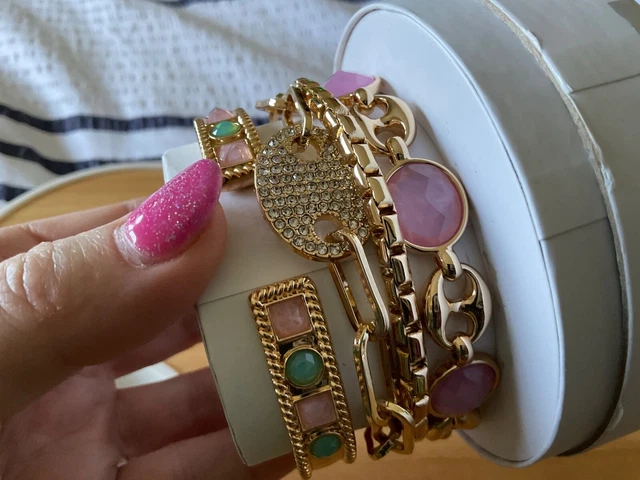 BOMB PARTY SPRING 2025 Stacks, ST6880 Seaside Princess gold plated ...