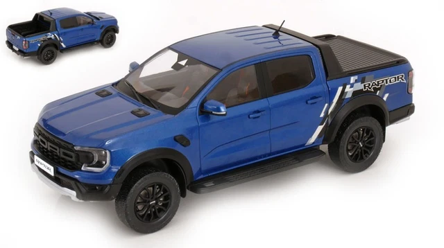 FORD RANGER RAPTOR 2023 Blue 1:18 Model Modelcargroup £84.25 - PicClick UK