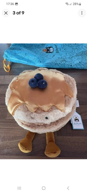 JELLYCAT AMUSEABLE FRAN Pancakes Sold Out Rare Brand New Genuine £43.05 ...