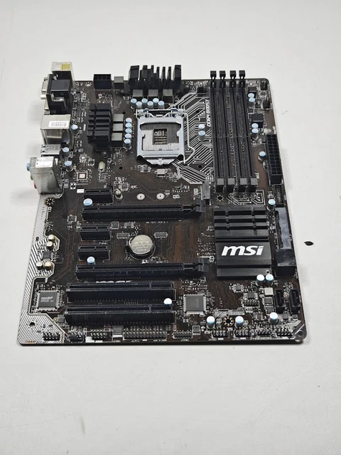 MSI B150 PC Mate Motherboard - Used, Fully Working $117.85 - PicClick CA