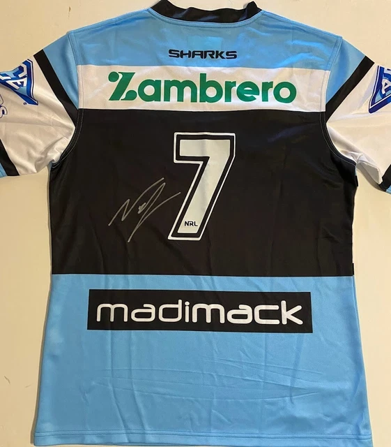 NICHO HYNES SIGNED Cronulla Sharks Jersey $299.00 - PicClick AU