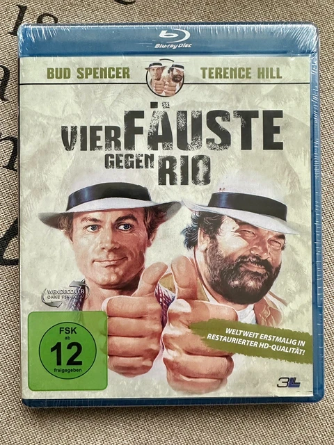 VIER FÄUSTE GEGEN Rio BLU-RAY Bud Spencer Terence Hill - NEU und OVP EUR 5,00 - PicClick DE