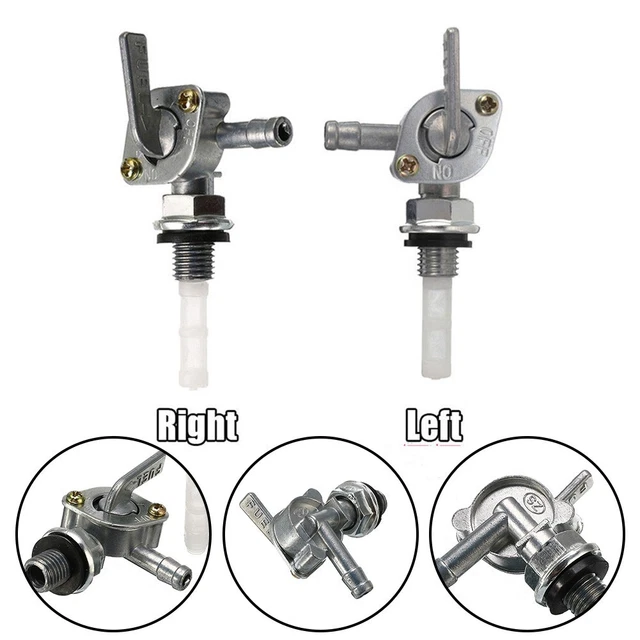 ON/OFF UNIVERSAL FUEL Shutoff Valve Faucet Replacement Engine Fuel Tank ...