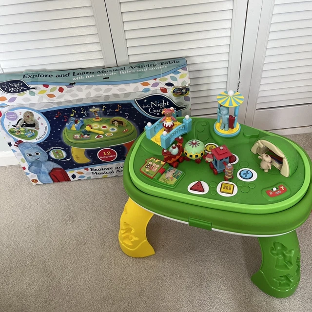 IN THE NIGHT Garden Activity Table Inc Figures Iggle Piggle Upsy Daisy ...