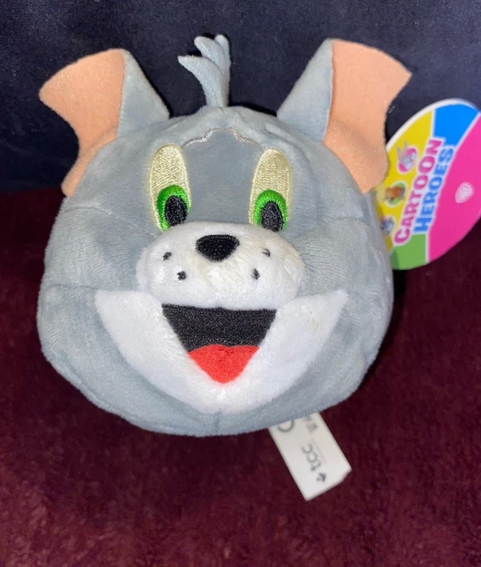 RARE TOM & Jerry Cat Plush Cartoon Soft Toy with Tags Warner Bros VGC £ ...