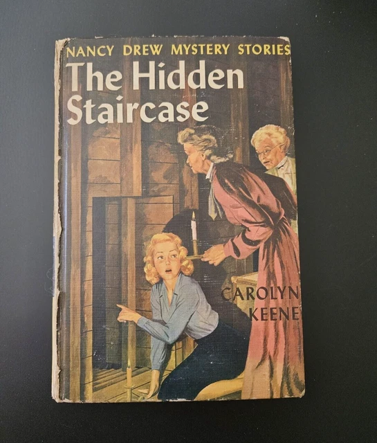 NANCY DREW #2 The Hidden Staircase Mystery Stories Carolyn Keene 1959 ...