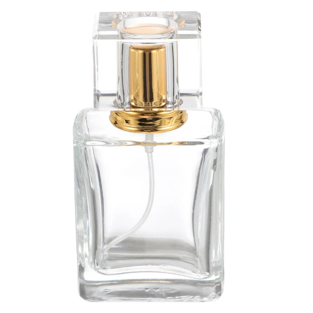 50 ML PETIT Flacon De Parfum Pulvérisateur Spray Carré Voyage EUR 10,89 ...