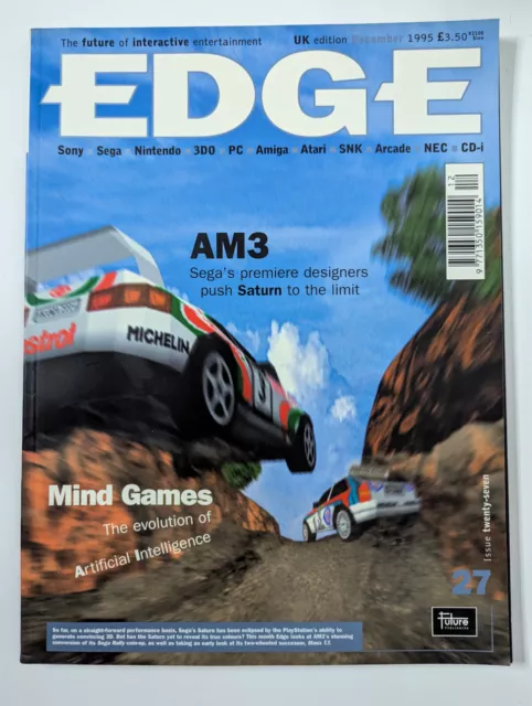 EDGE MAGAZINE, ISSUE 27 December 1995-With The Dig comic from Lucasarts ...