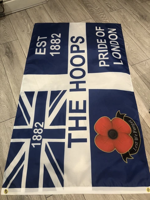 QUEENS PARK RANGERS QPR Flag 5ft by 3ft - Qpr Football Flag The Hoops ...