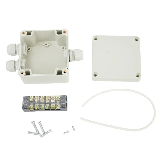 ELECTRICAL ENCLOSURE JUNCTION Box Terminal Wire Cables Connector ...