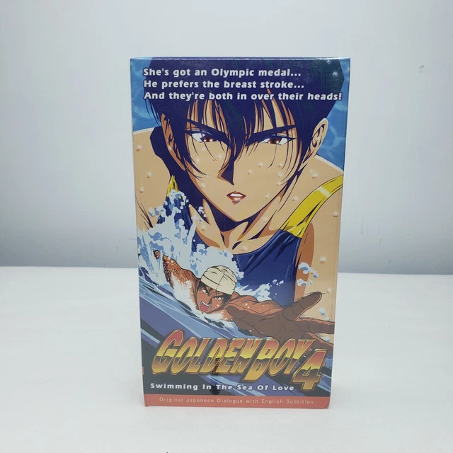 NEW GOLDEN BOY 4 Anime VHS Original Japanese Dialogue English Subtitles ...