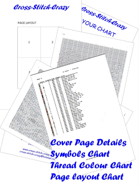 CROSS STITCH PATTERN, Chart, Star Wars, Millennium, Falcon, Ship, Sci ...