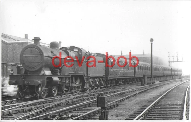 RAILWAY PHOTO LMS 4P 1110 Camden Bank 1937 Fowler Compound 4-4-0 Loco £ ...