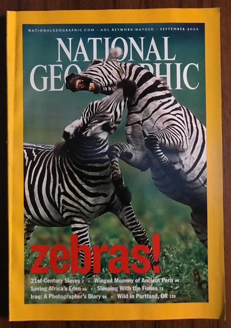 NATIONAL GEOGRAPHIC MAGAZINE - September 2003 $15.99 - PicClick AU