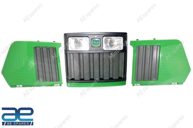 FOR JOHN DEERE Grill + Side Screen + Headlight RE209912+RE177478+77 ...