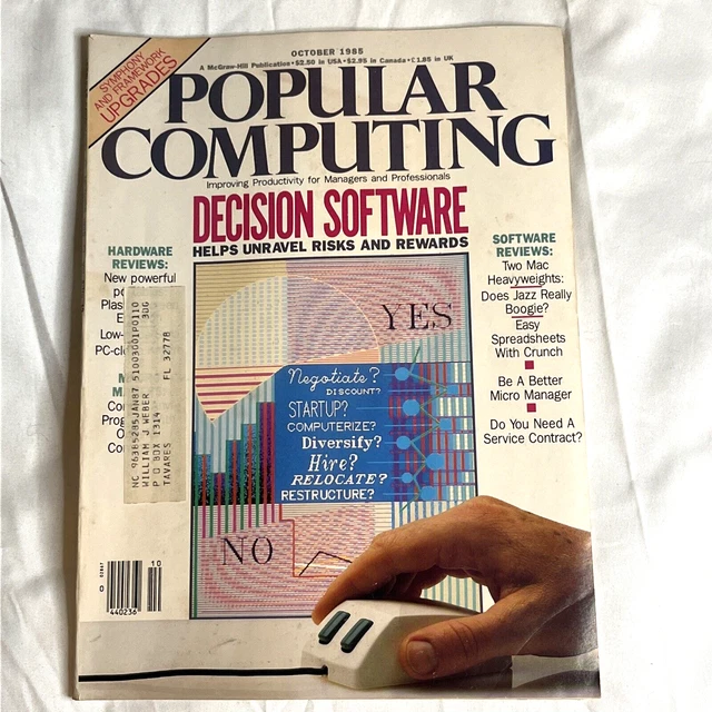 POPULAR COMPUTING MAGAZINE Hardware Software Computers Radio Shack ...