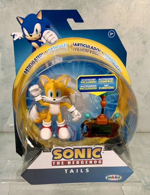 SONIC THE HEDGEHOG Tails Figure with Miles Electric Accessory Jakks £17 ...