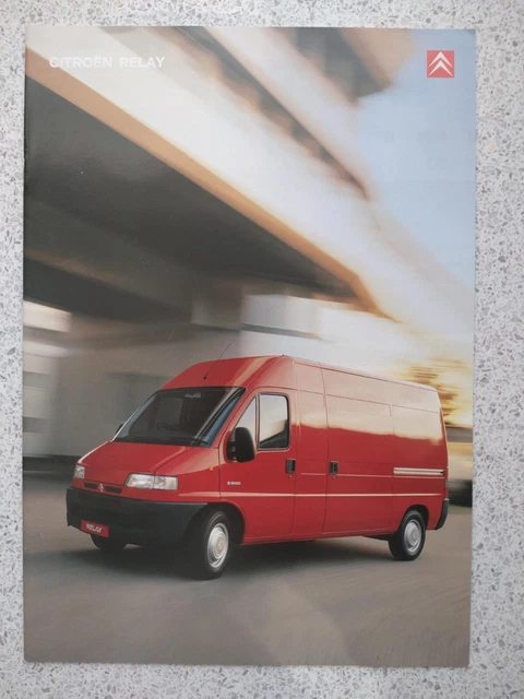 CITROEN RELAY SWB MWB LWB Crew Cab 2.5D 2.8HDi Van UK Brochure December ...