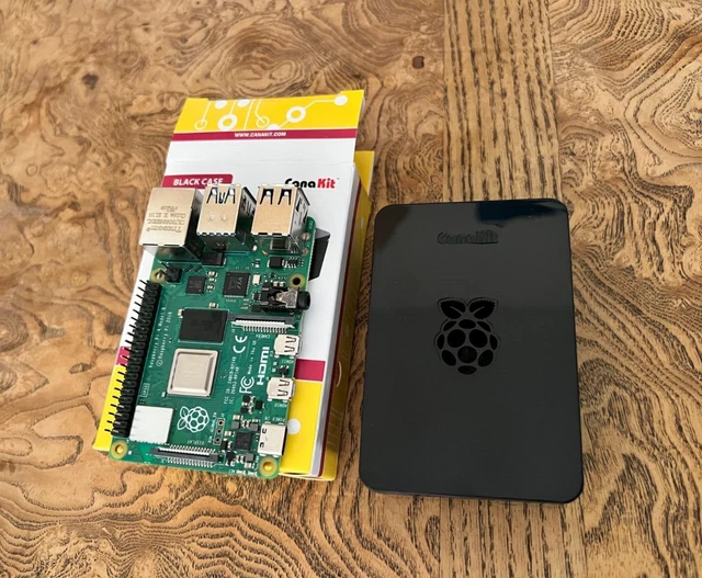 RASPBERRY PI 4 Model B, 4GB Single Board Computer with 32GB Micro SD ...