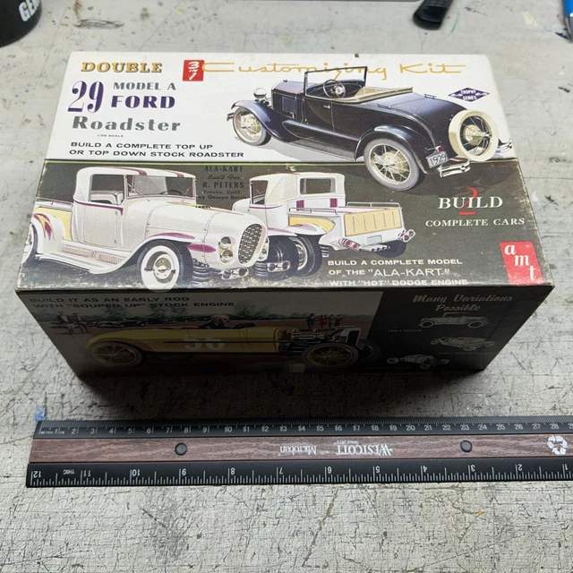 VINTAGE AMT 29 model a Ford Roadster-George Harris- Trophy Series-1960 ...