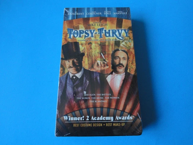 TOPSY-TURVEY (BLOCKBUSTER VIDEO Vhs, 2000) Jim Broadbent, Allan ...