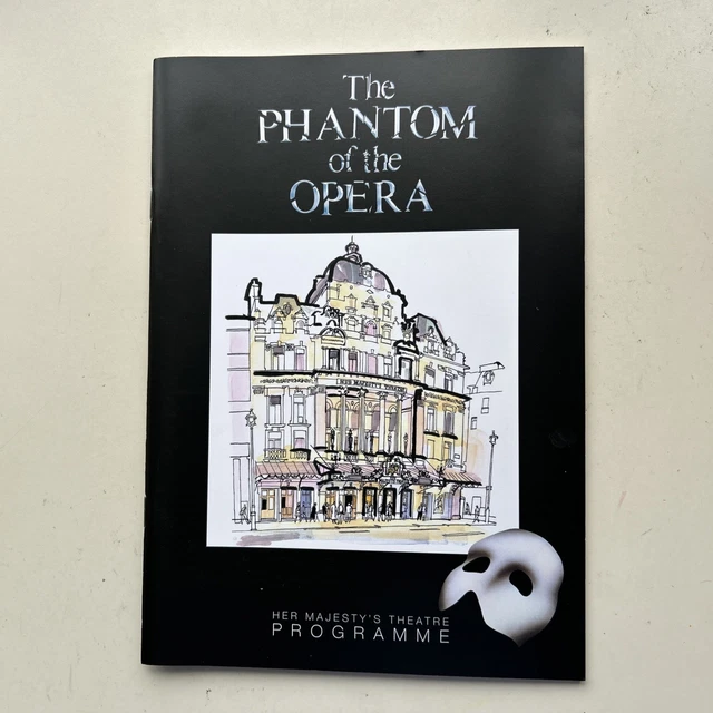 THE PHANTOM OF THE OPERA Theatre Programme BEN FORSTER $15.92 - PicClick AU