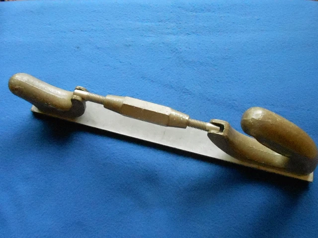 VINTAGE AUTO BODY Rasp File Holder Tool Adjustable Aluminum 14" long ...